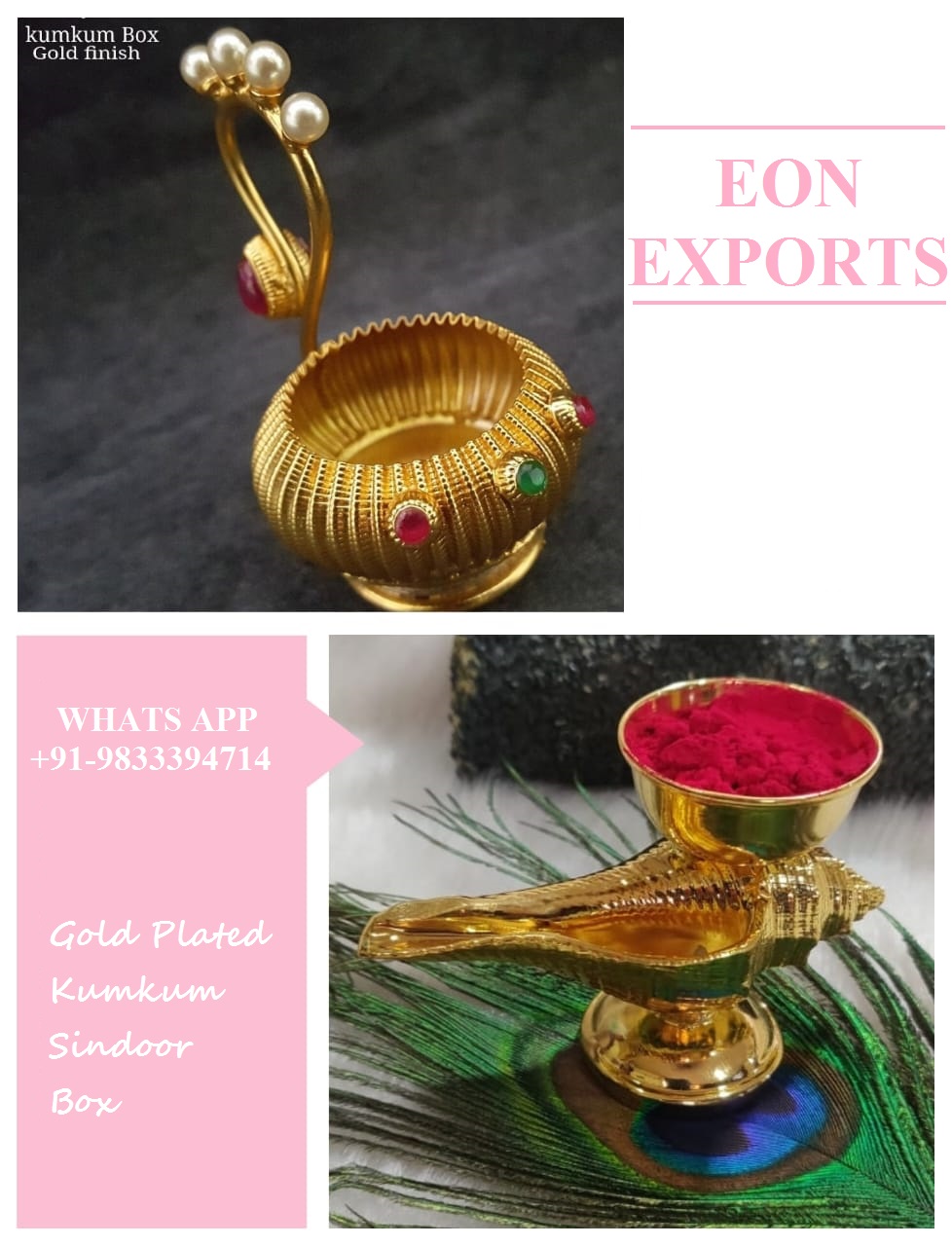 Kumkum Box - Sindoor Container Manufacturers From India