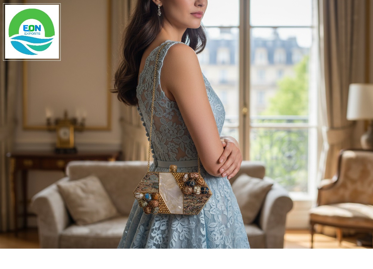MOP Pearl Clutches Manufacturers India | Eon Exports
