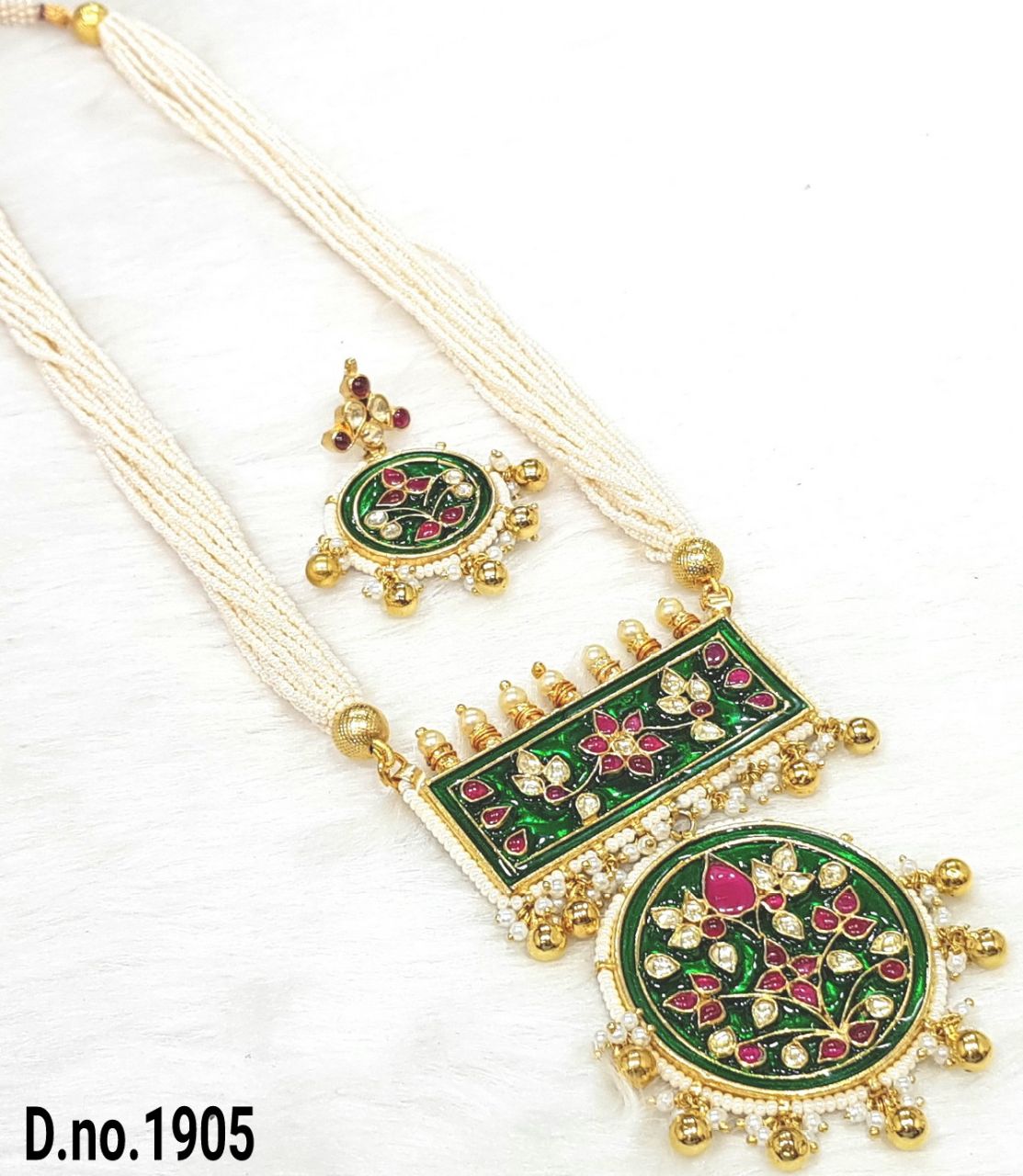 MEENAKARI PARTYWEAR NECKLACE SET