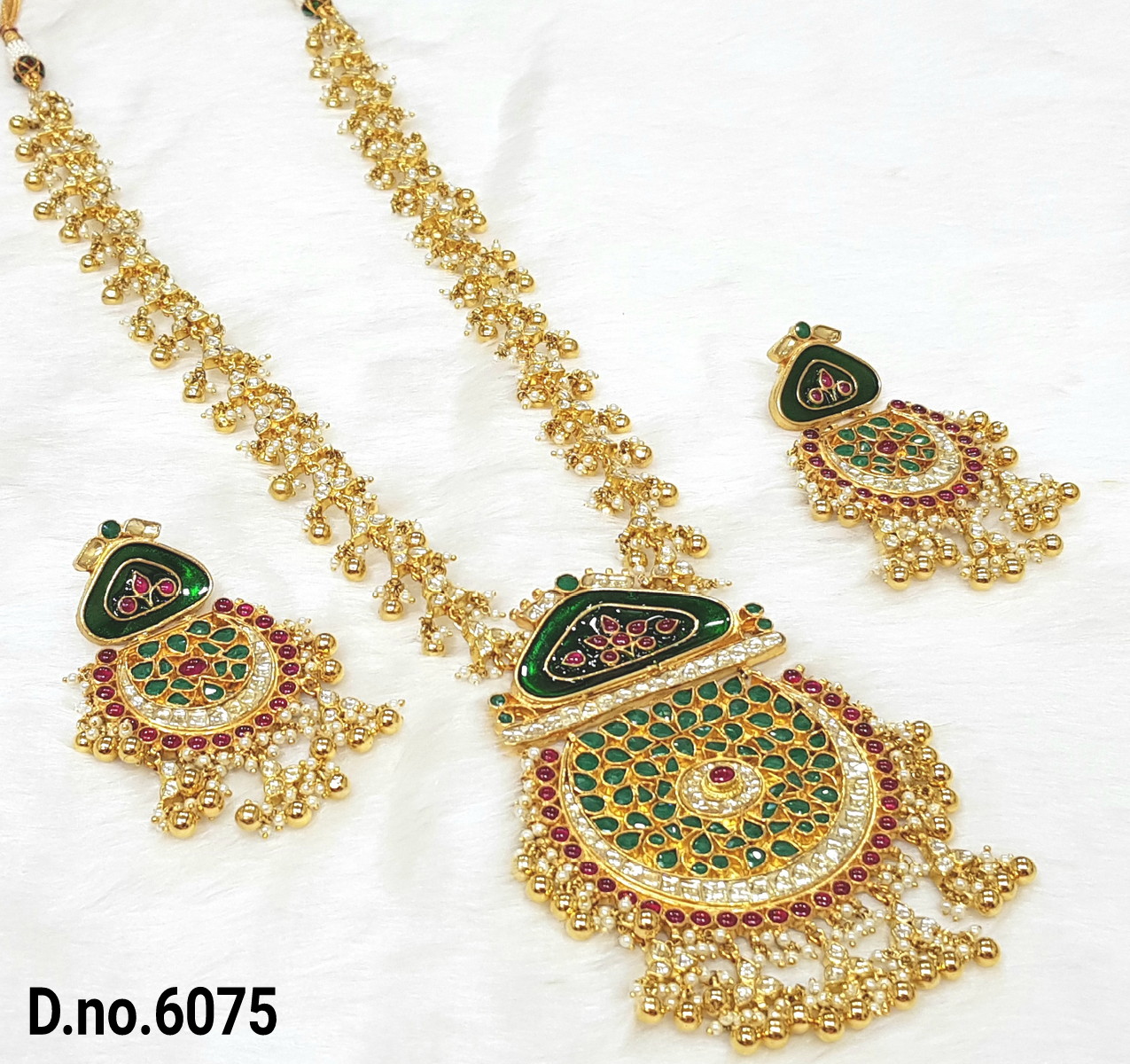 MEENAKARI TRADITIONAL NECKLACE SET