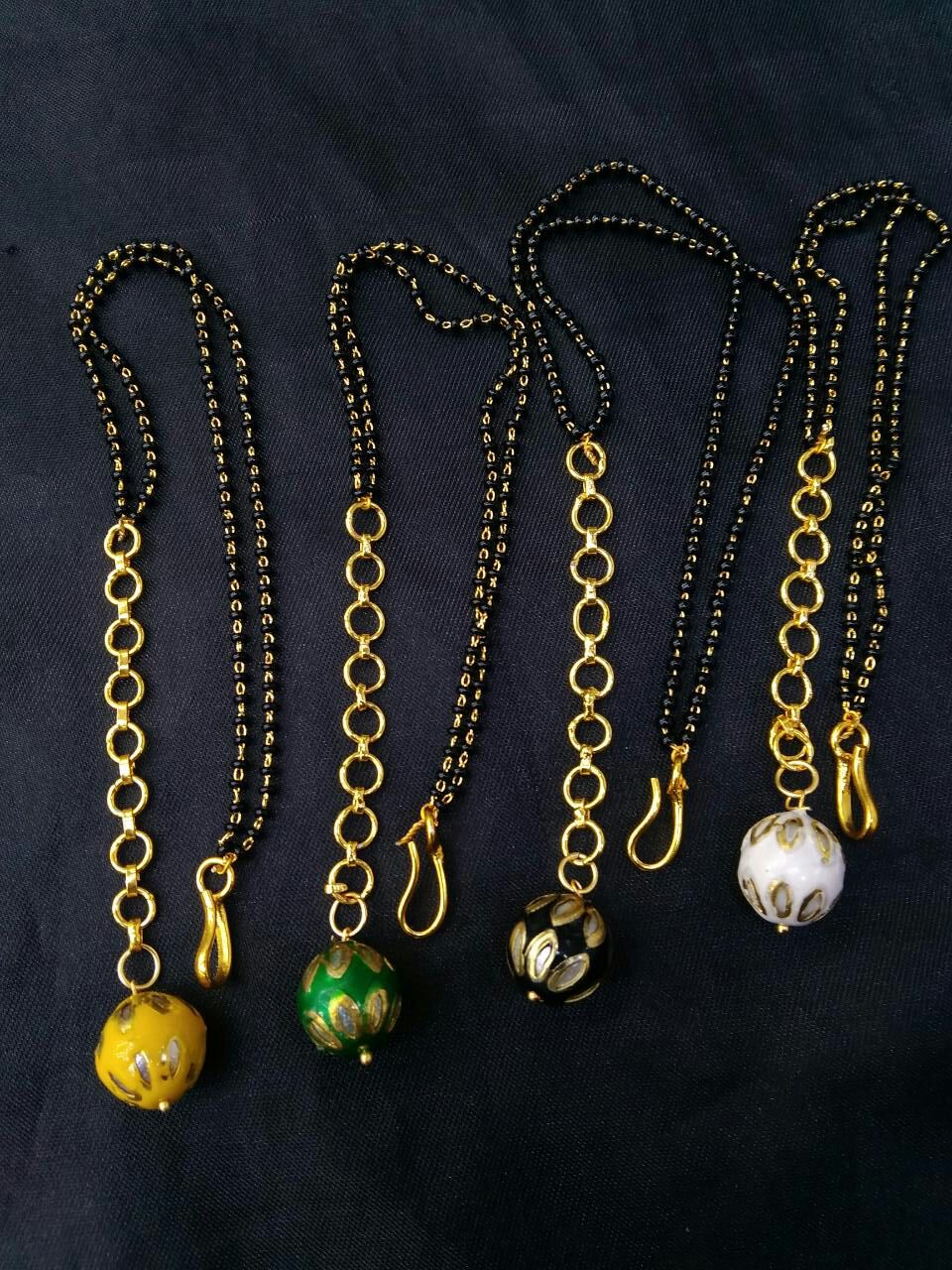 BEADED HAND MANGALSUTRA